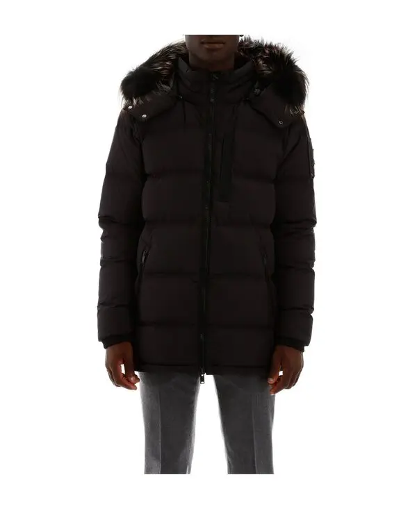 Moose Knuckles Southdale Fur Trimmed Hooded Puffer Jacket