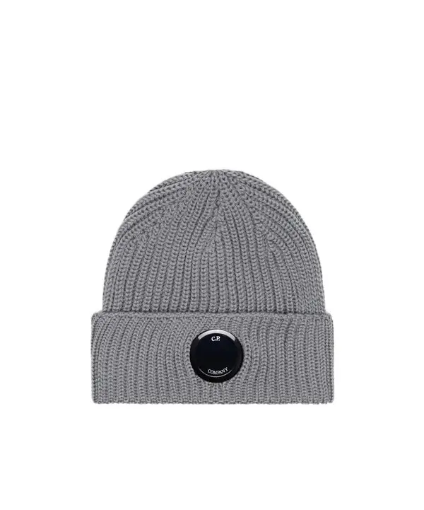 C.P. COMPANY Ribbed Cotton Beanie Hat