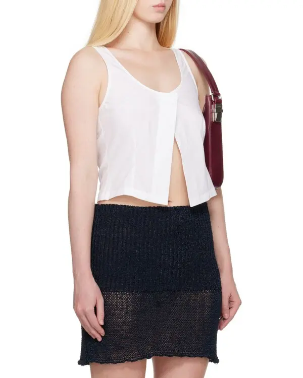 Paloma Wool Organic Cotton Cropped Top
