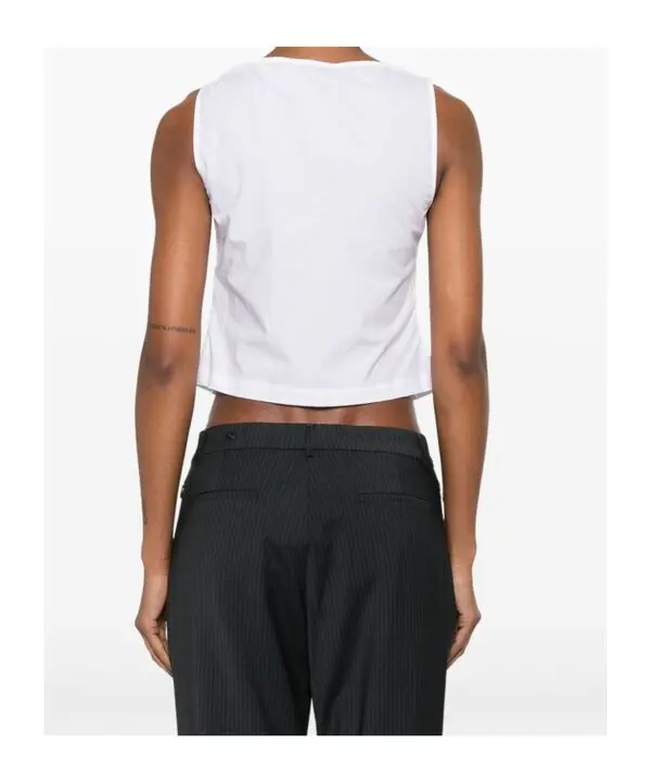 Paloma Wool Organic Cotton Cropped Top