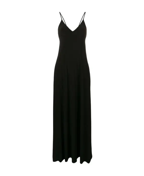 Norma Kamali Spaghetti Strap Maxi Dress