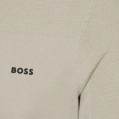 Hugo Boss Ribbed Crew Neck Long Sleeve Sweater