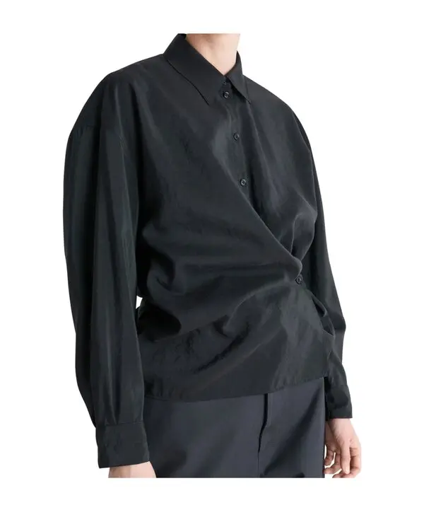 LEMAIRE Lapel Long-sleeved Shirt