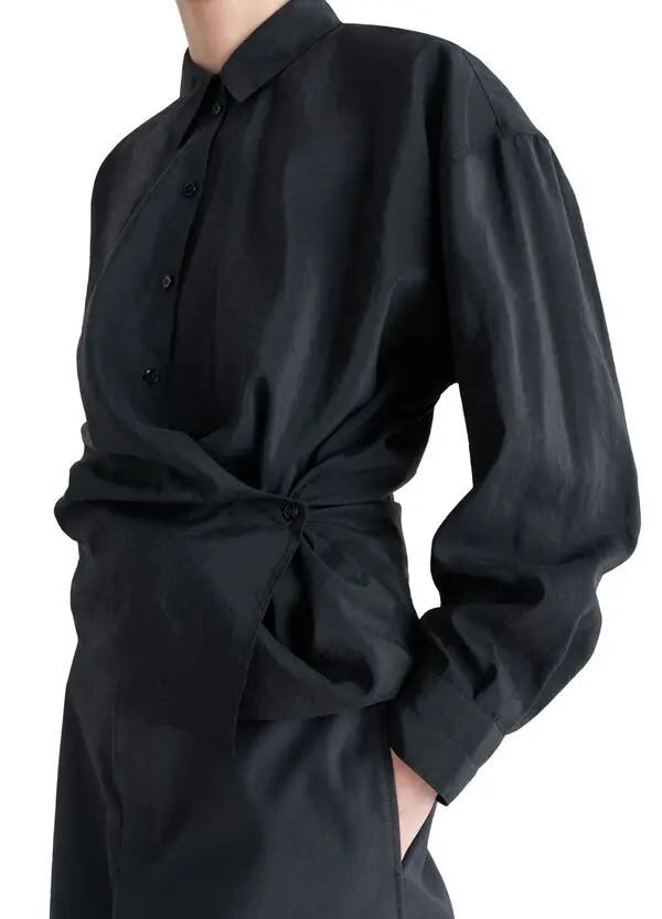 LEMAIRE Lapel Long-sleeved Shirt