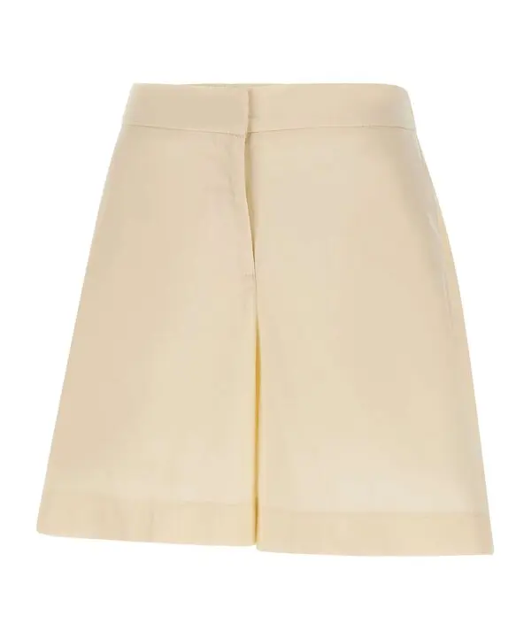 KAOS Elastic-waist Tailored Shorts - Nude