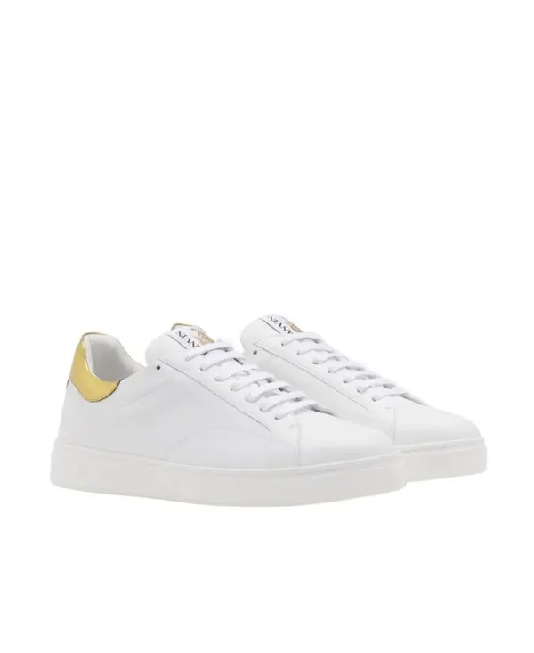 LANVIN Logo Low Upper Board Shoes