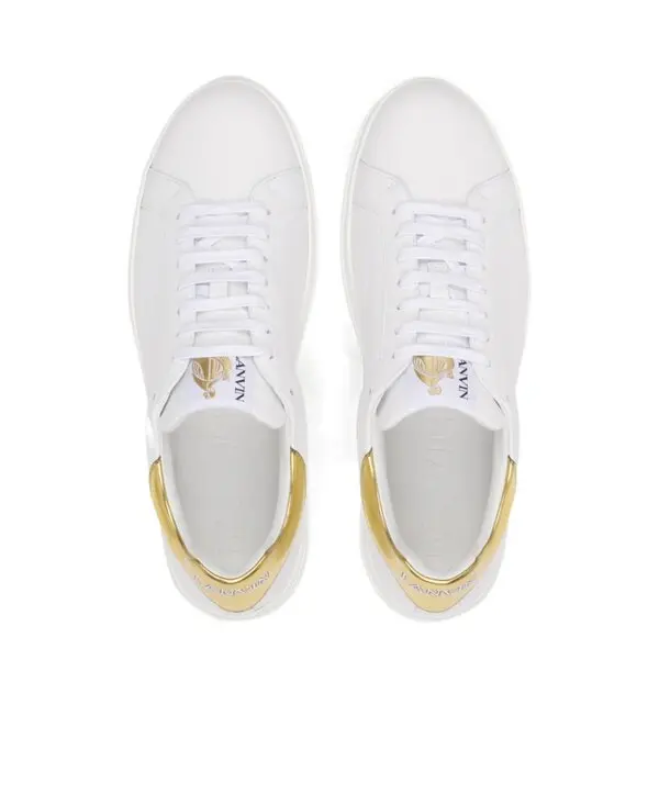 LANVIN Logo Low Upper Board Shoes