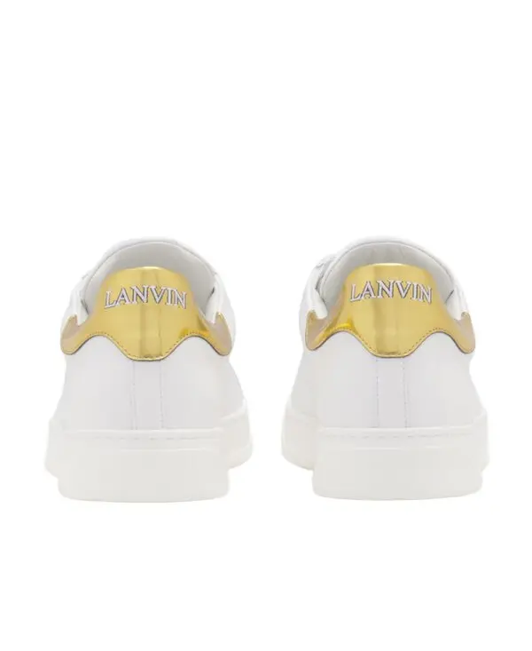 LANVIN Logo Low Upper Board Shoes