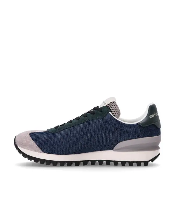 Emporio Armani Logo-patch Low-top Sneakers
