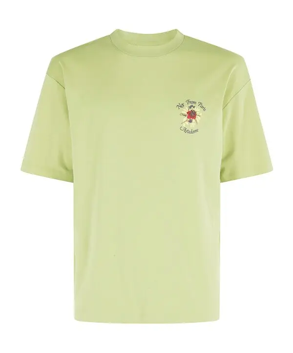 Drole De Monsieur Short-sleeved T-shirt - Light Olive