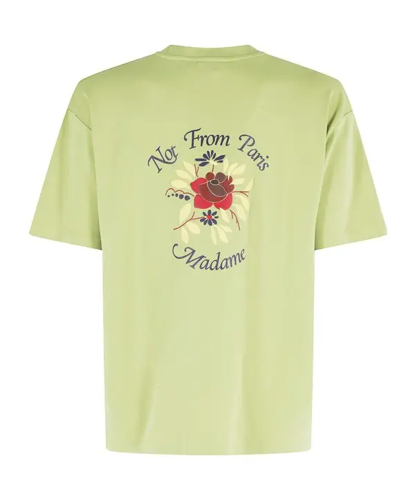 Drole De Monsieur Short-sleeved T-shirt - Light Olive