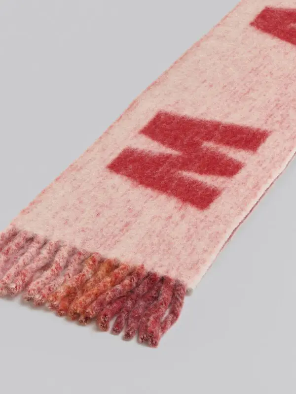 Marni Logo-detailed Fringed Scarf