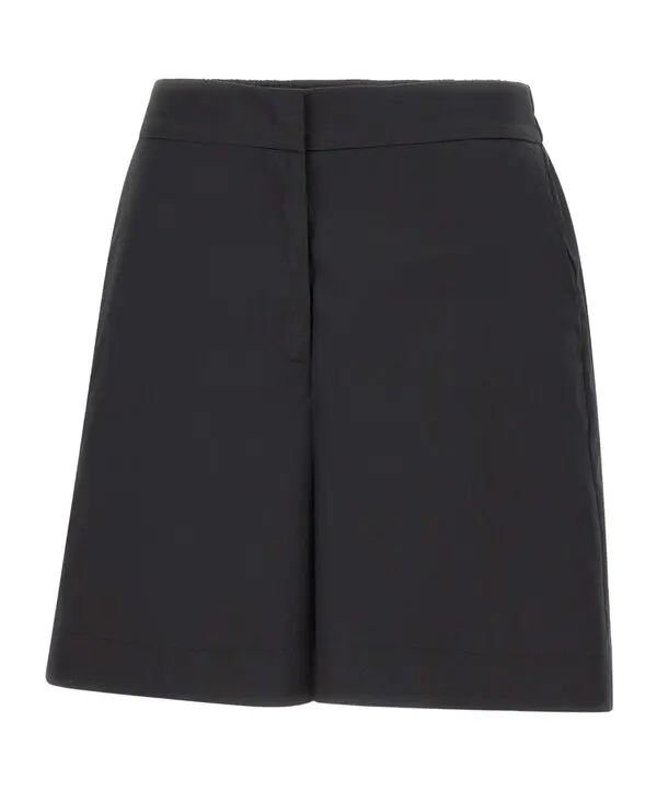 KAOS Elastic-waist Tailored Shorts - Black