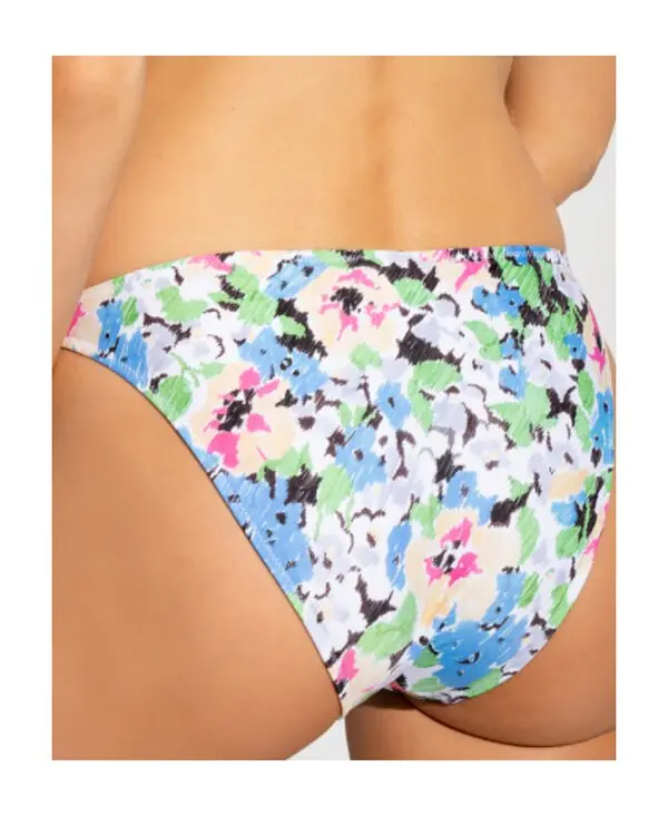 GANNI Floral Pattern Stretched Bikini Bottoms