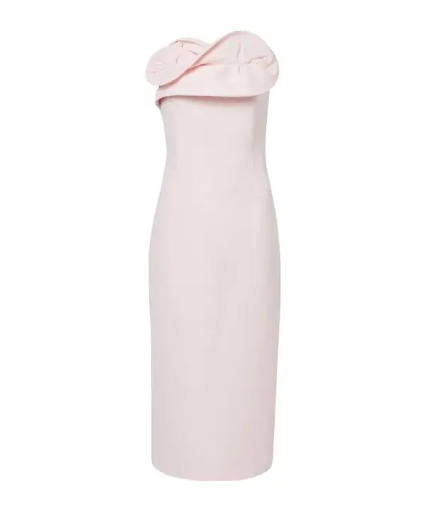 Magda Butrym Silk Bustier Dress - Pink