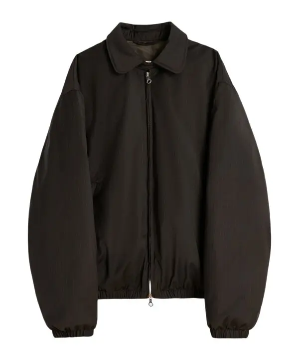 Our Legacy Churchill Pinstriped Puffer Jacket