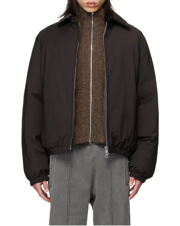Our Legacy Churchill Pinstriped Puffer Jacket