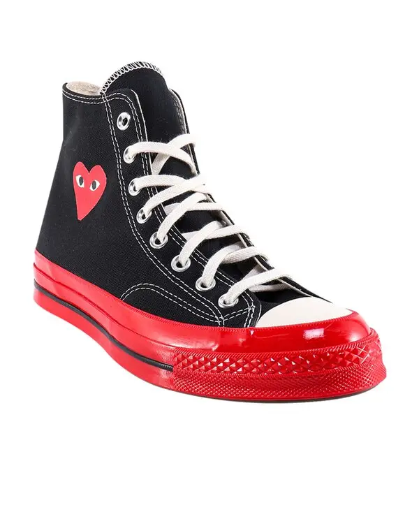 Play Comme Des Garcon X Converse High-top Sneakers