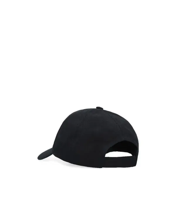 GANNI Logo-embroidered Cotton Baseball Cap