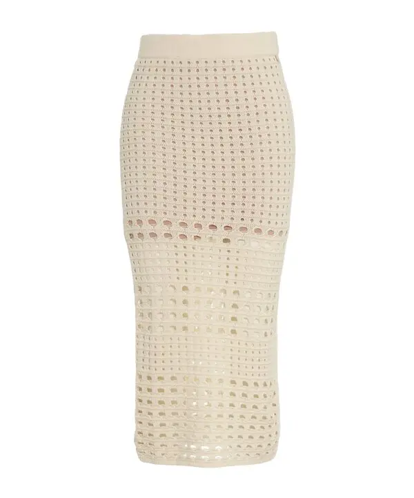 Liu Jo Crochet Midi Skirt