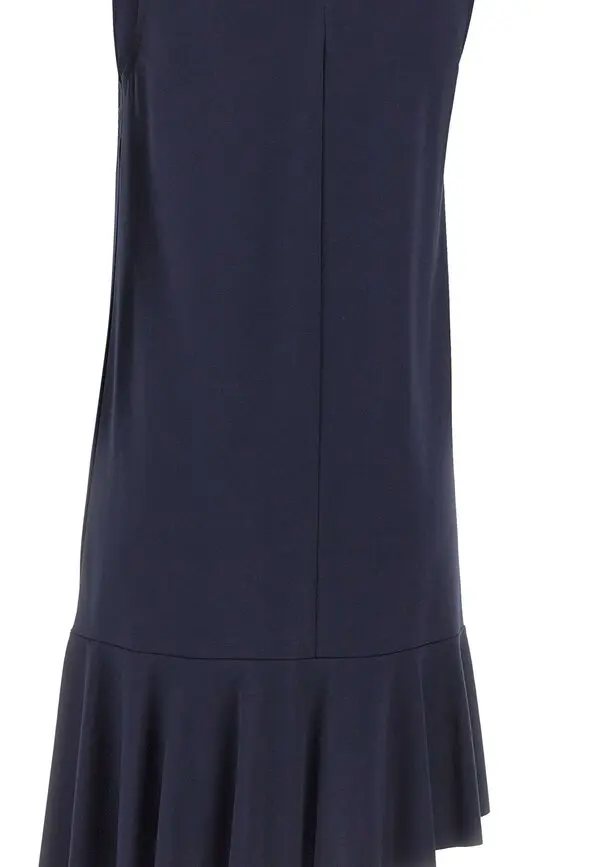 KAOS Asymmetric Ruffled Hem Dress