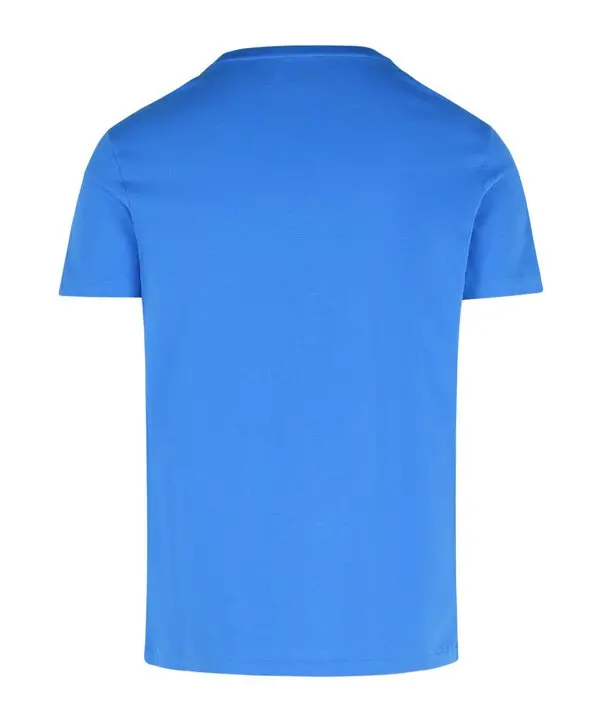 Polo Ralph Lauren Logo Embroidered Crewneck T-shirt - Blue