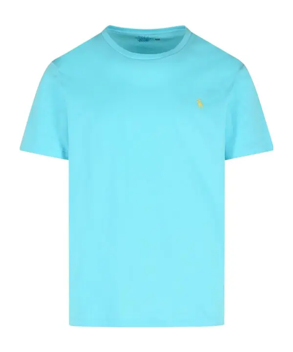 Polo Ralph Lauren Pony Embroidered Crewneck T-shirt - Blue