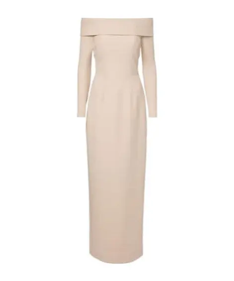 EMILIA WICKSTEAD Nosrat Wool Crêpe Bustier Dress