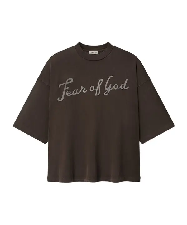 Fear Of God Crew Neck T-shirt - Black