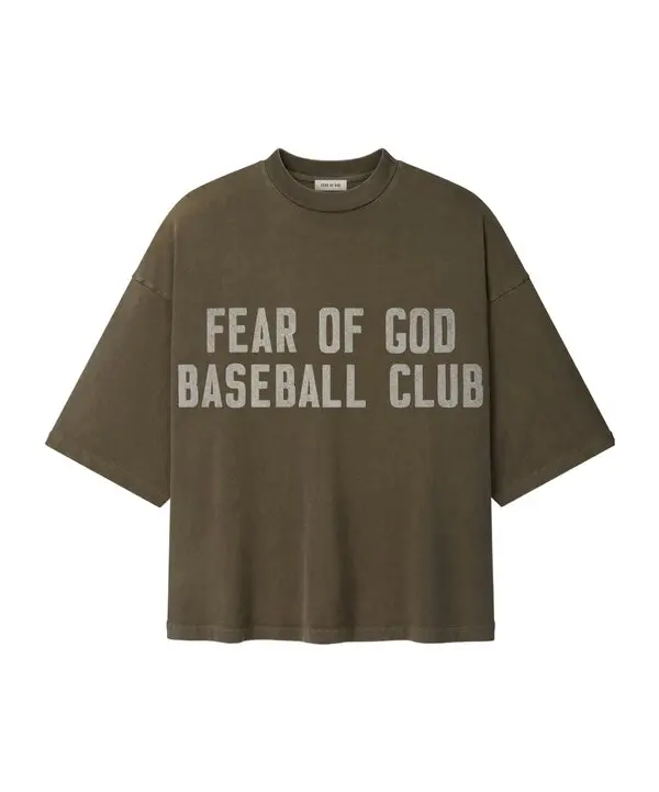 Fear Of God Crew Neck T-shirt - Green