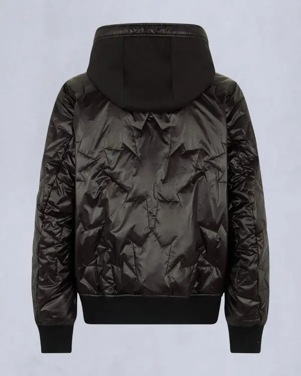 Moose Knuckles Leaf Quilted Bomber Jacket