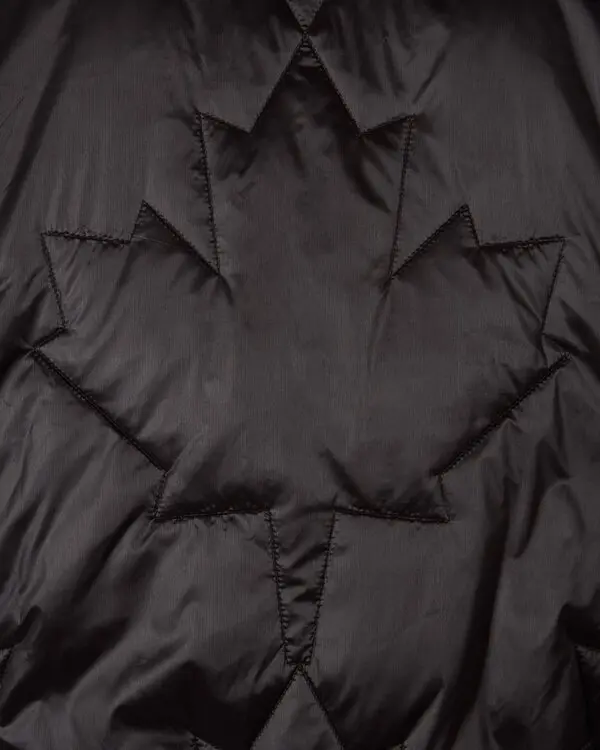 Moose Knuckles Leaf Quilted Bomber Jacket