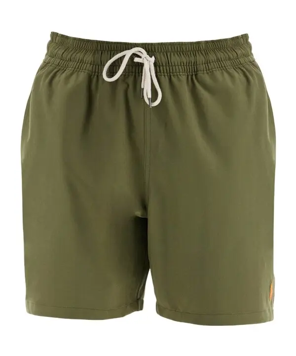 Ralph Lauren 14.6 Cm Traveller Classic Swim Shorts - Green