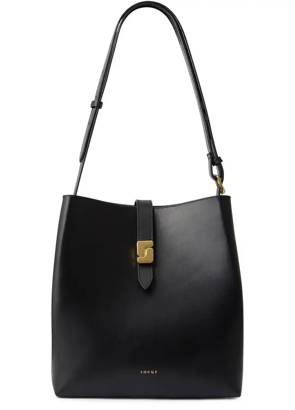 Soeur Bello Shoulder Bag - Black