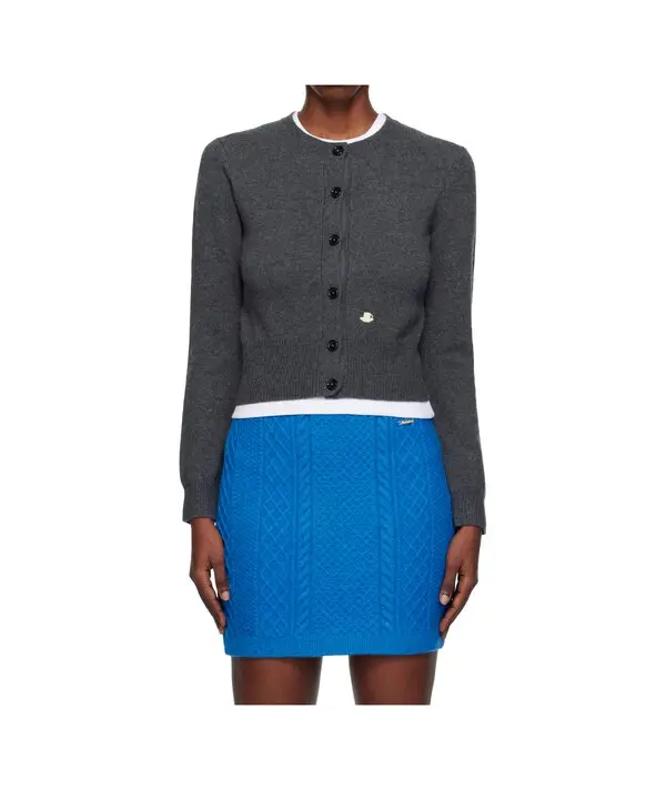 J.W.ANDERSON Logo-embroidered Button-up Cardigan