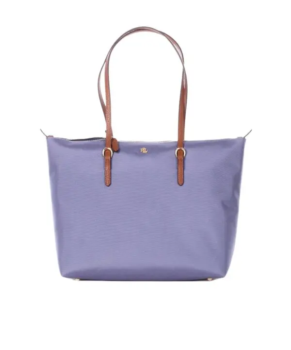 Ralph Lauren Large Keaton Top Handle Bag - Blue