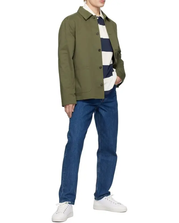 A.p.c. Striped Polo Shirt - No