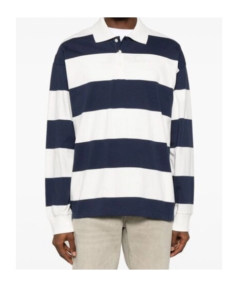 A.p.c. Striped Polo Shirt - No