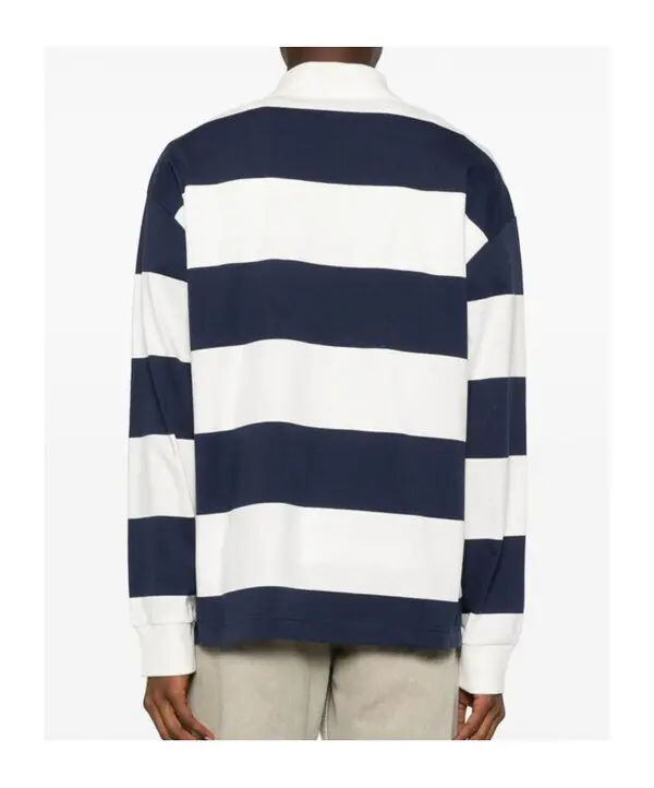 A.p.c. Striped Polo Shirt - No