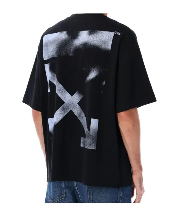 Off-White Stencil Arrow Skate Crewneck T-shirt
