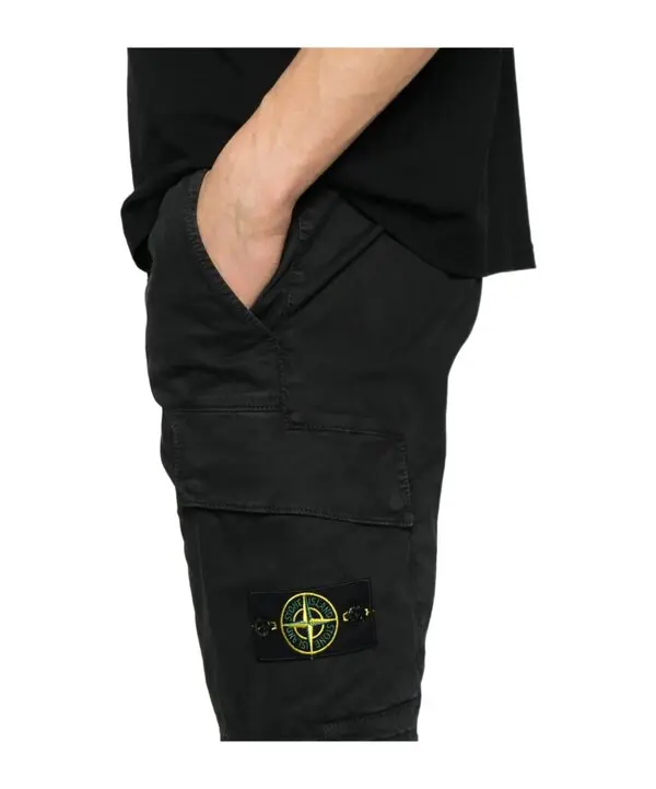 Stone Island Belt Loops Shorts