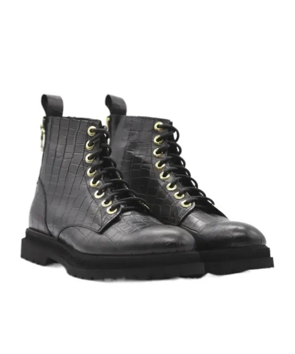 GIULIANO GALIANO Lace-up Combat Boots