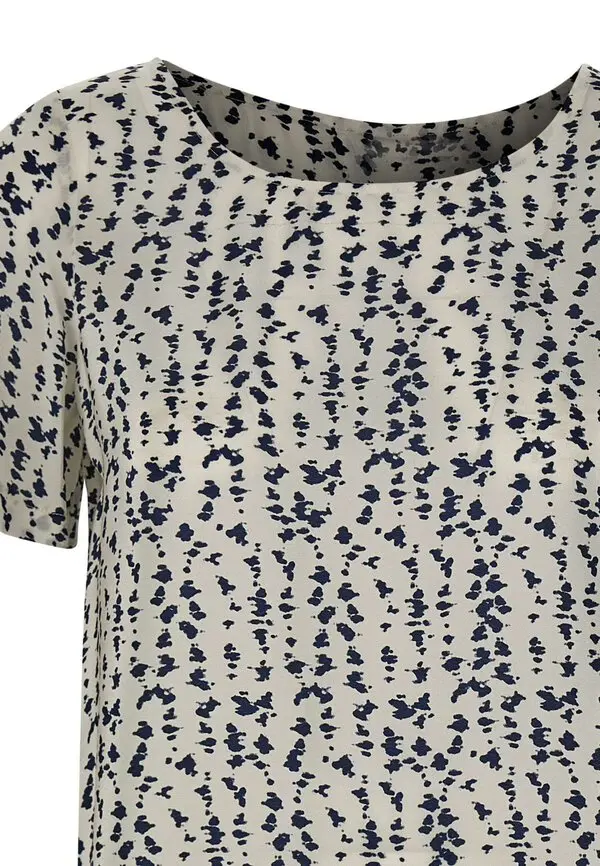 KAOS Printed Short-sleeve Top