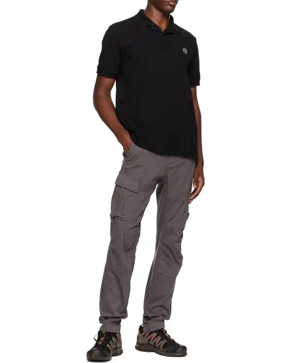 Stone Island Logo Patch Polo Shirt