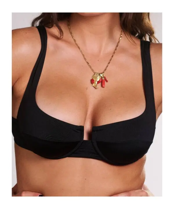 REINA OLGA Brigitte Bikini Top