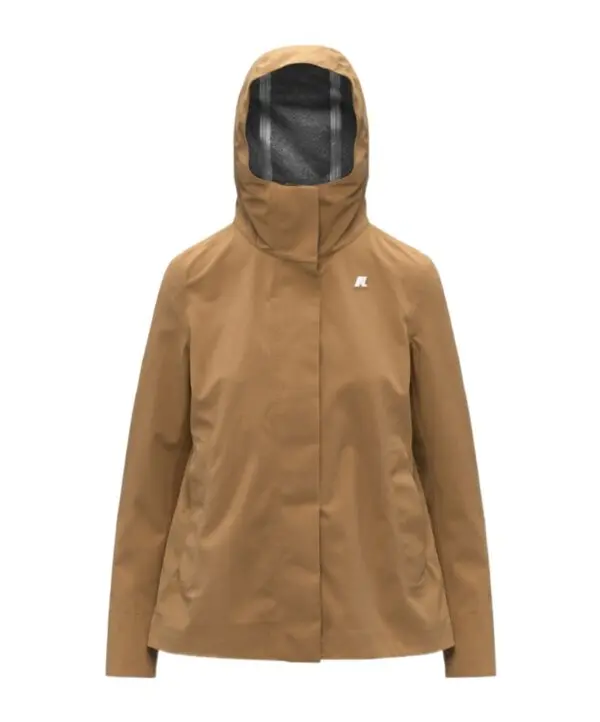 K-WAY Madalina Bonded Jersey - Brown