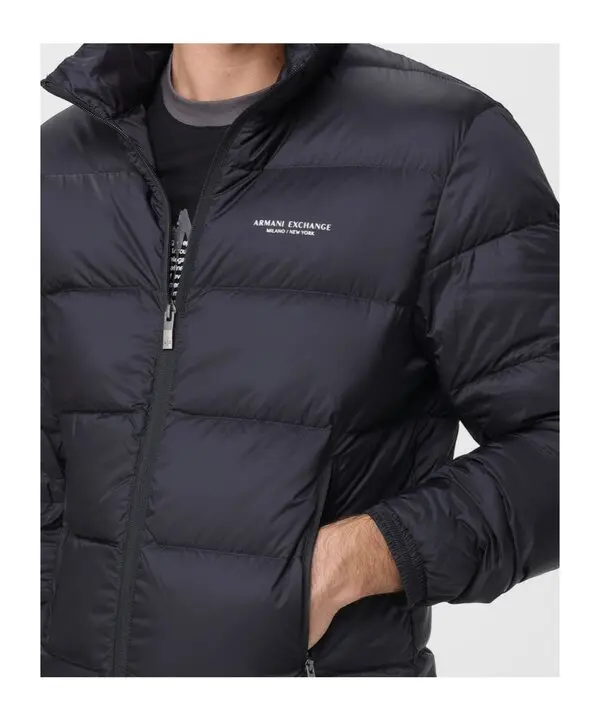 Armani Exchange Quilted Zip Jacket