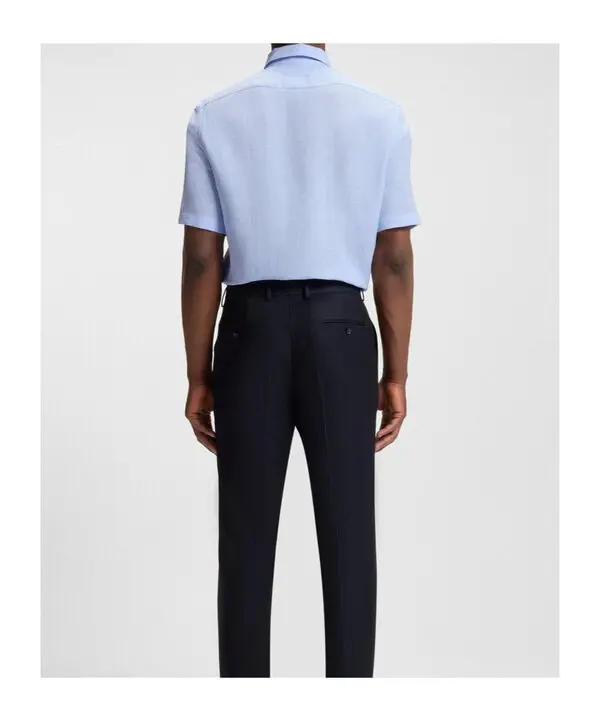 Hugo Boss X David Beckham Short-sleeve Button-up Shirt
