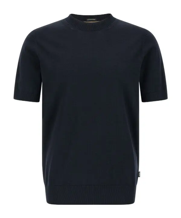 Hugo Boss Short-sleeve Knitted Jumper