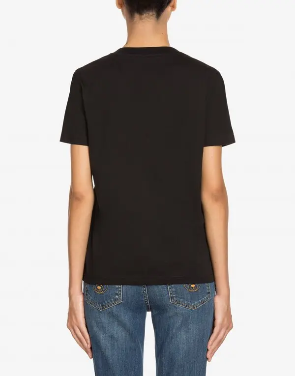 Moschino Double Question Mark Print T-shirt